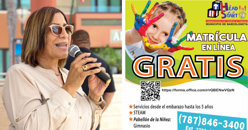 Programa Head Start de Barceloneta anuncia matrícula en línea - WIPR