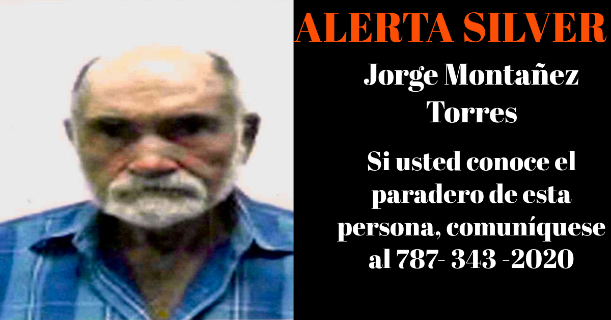 ALERTA SILVER: Policía activa la Alerta Silver ante desaparición de ...