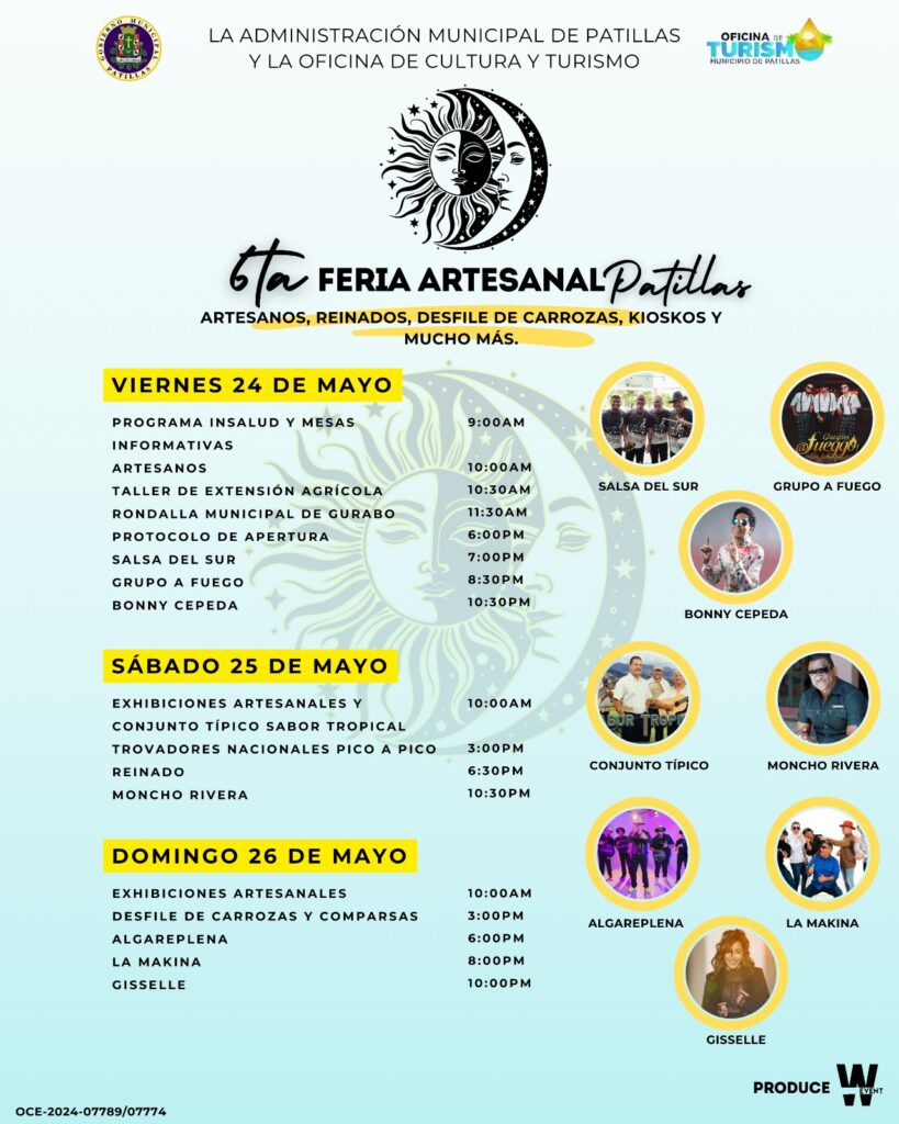 Regresa la 6ta Feria Artesanal al Municipio de Patillas - WIPR