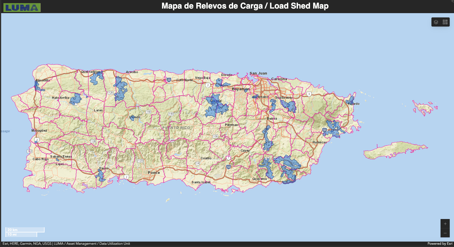LUMA Energy inicia relevos de carga por déficit de generación ...