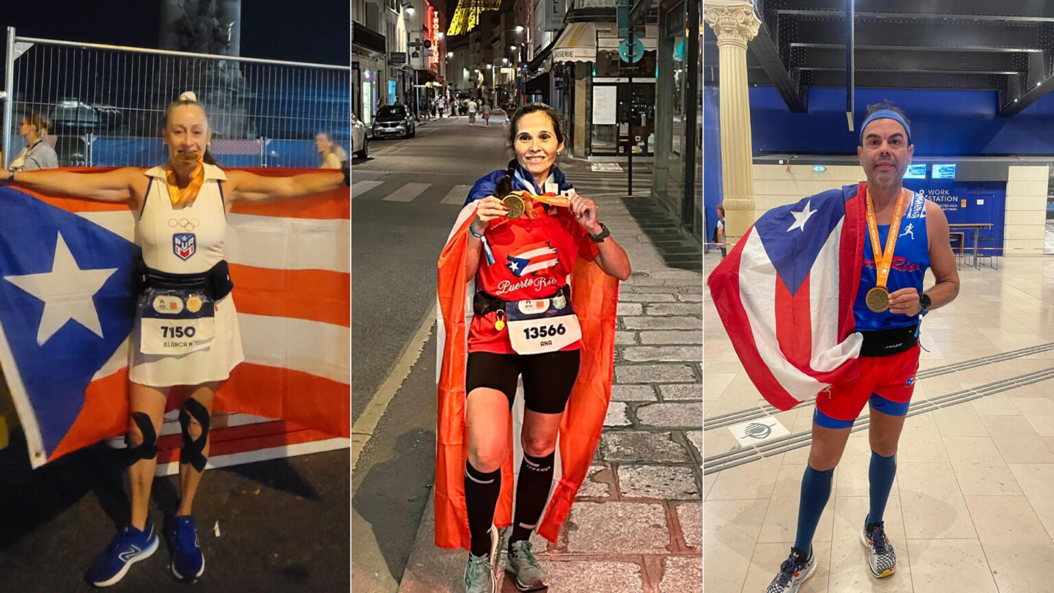 ¡Orgullo Boricua! Puerto Rico dijo presente en el Marathon Pour Tous de ...
