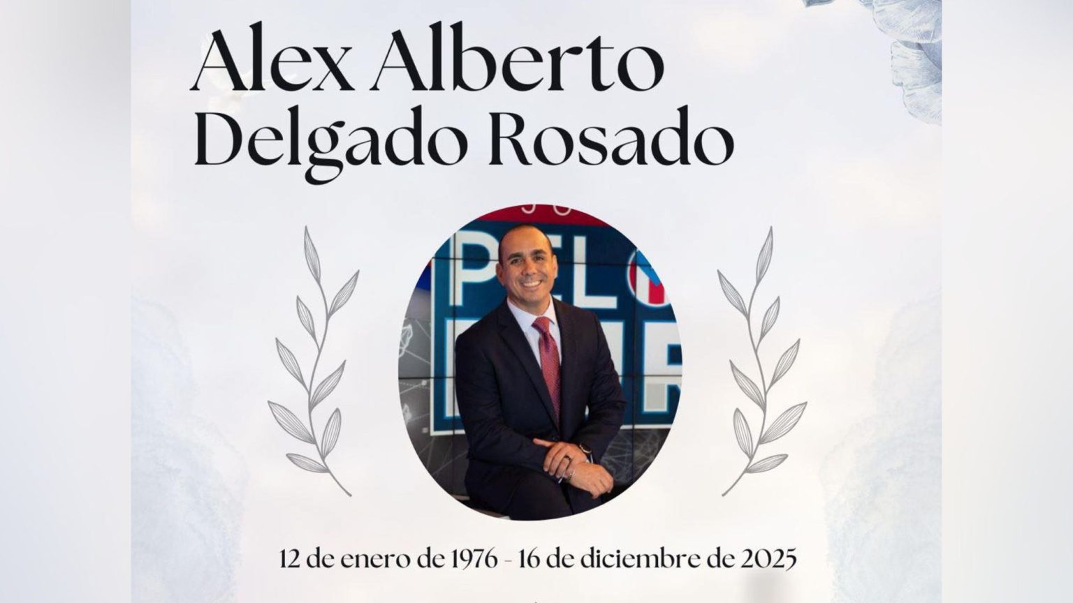 Familia de Alex Delgado informa detalles de sus exequias - WIPR